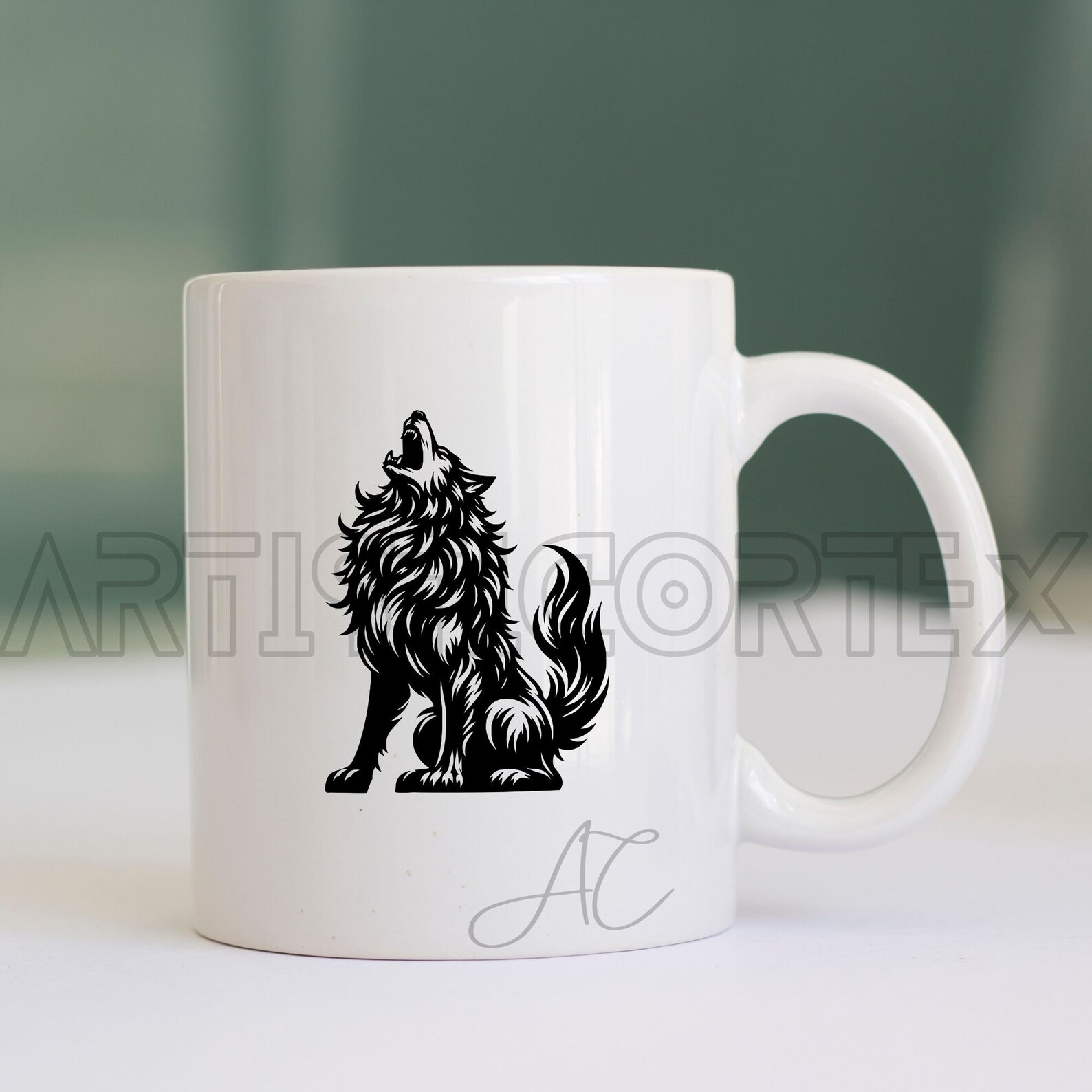 Fenrir SVG Bundle, Wolf PNG, Norse Mythology Clipart, Hand Drawn Fenrir ...