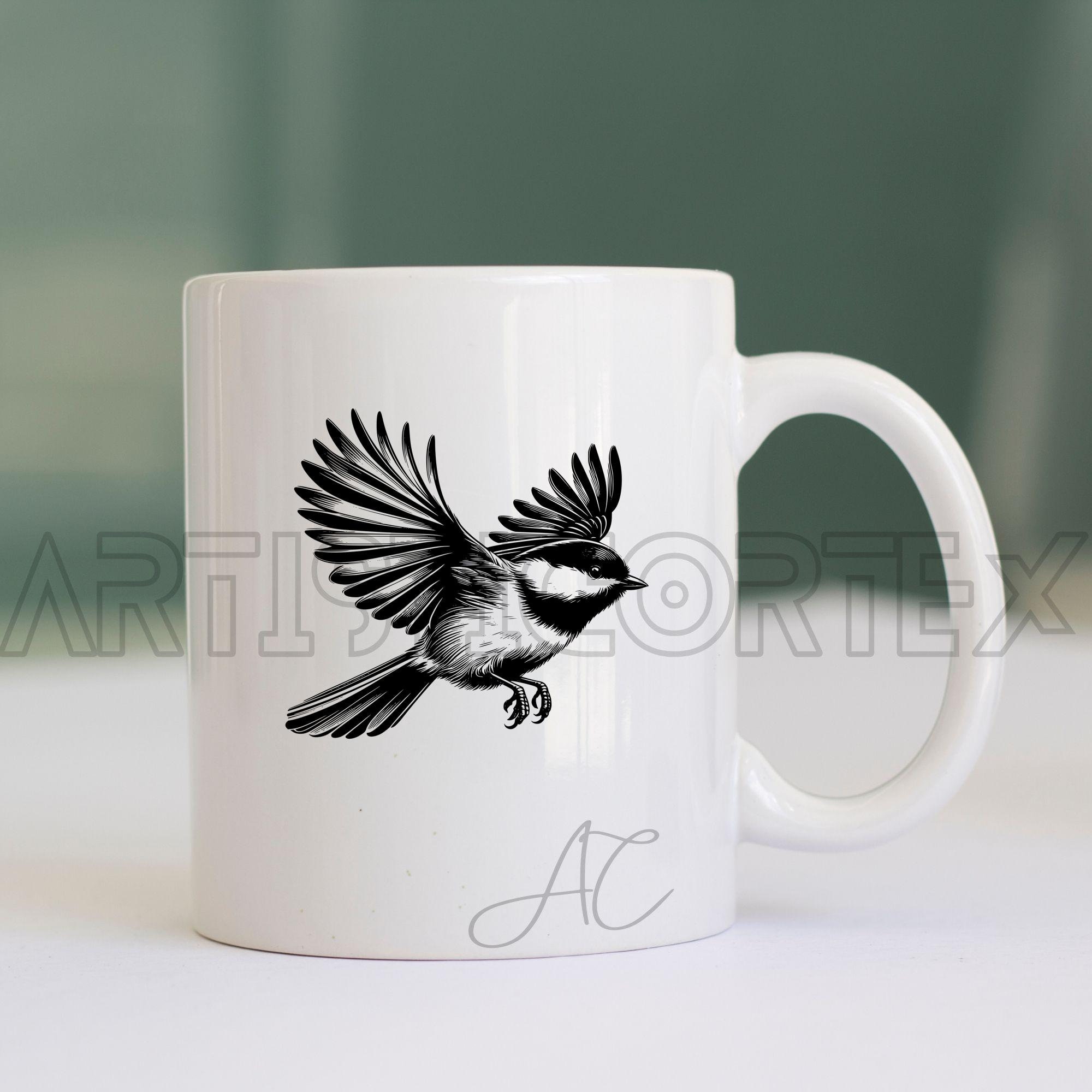 Chickadee SVG Bundle, Chickadee Bird PNG , Flying Chickadee Clipart ...