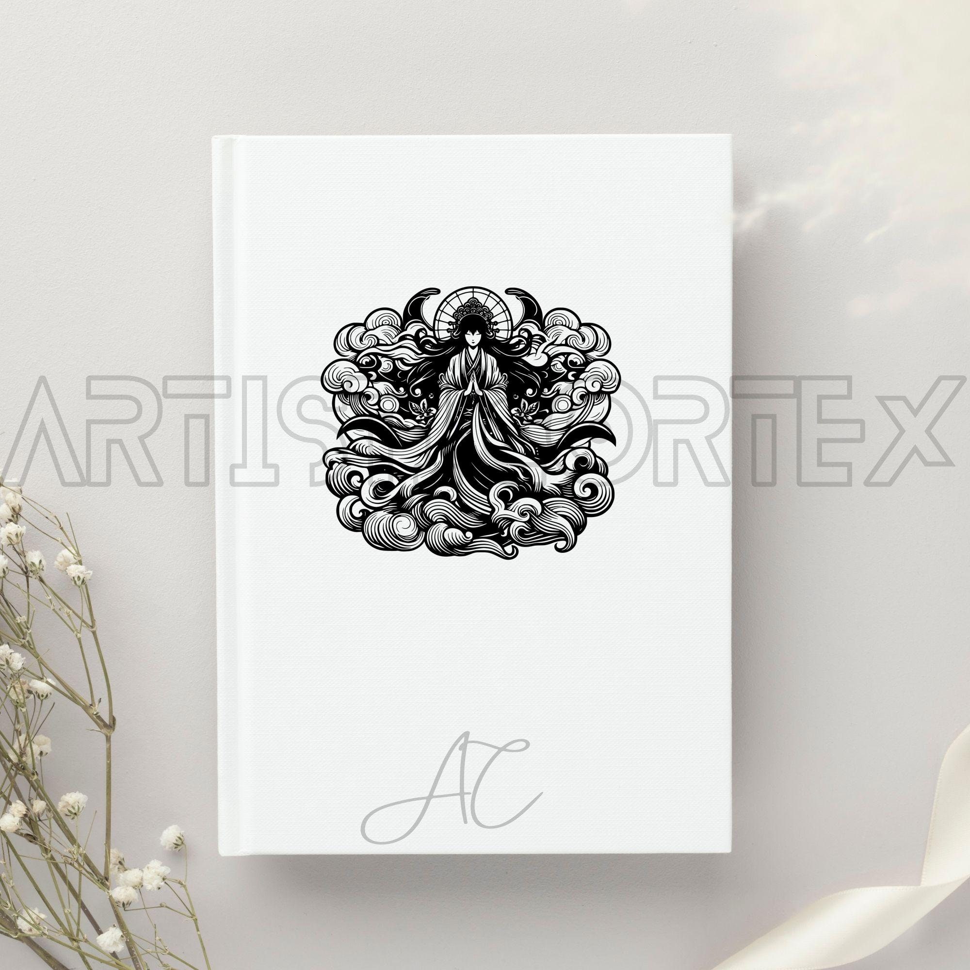 Amaterasu SVG Bundle, Amaterasu God of the Sun PNG ,japanese Amaterasu ...