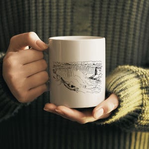 Niagara Falls SVG Bundle, Waterfall PNG ,niagara Clipart, Hand Drawn Niagara Falls Pictures for ...