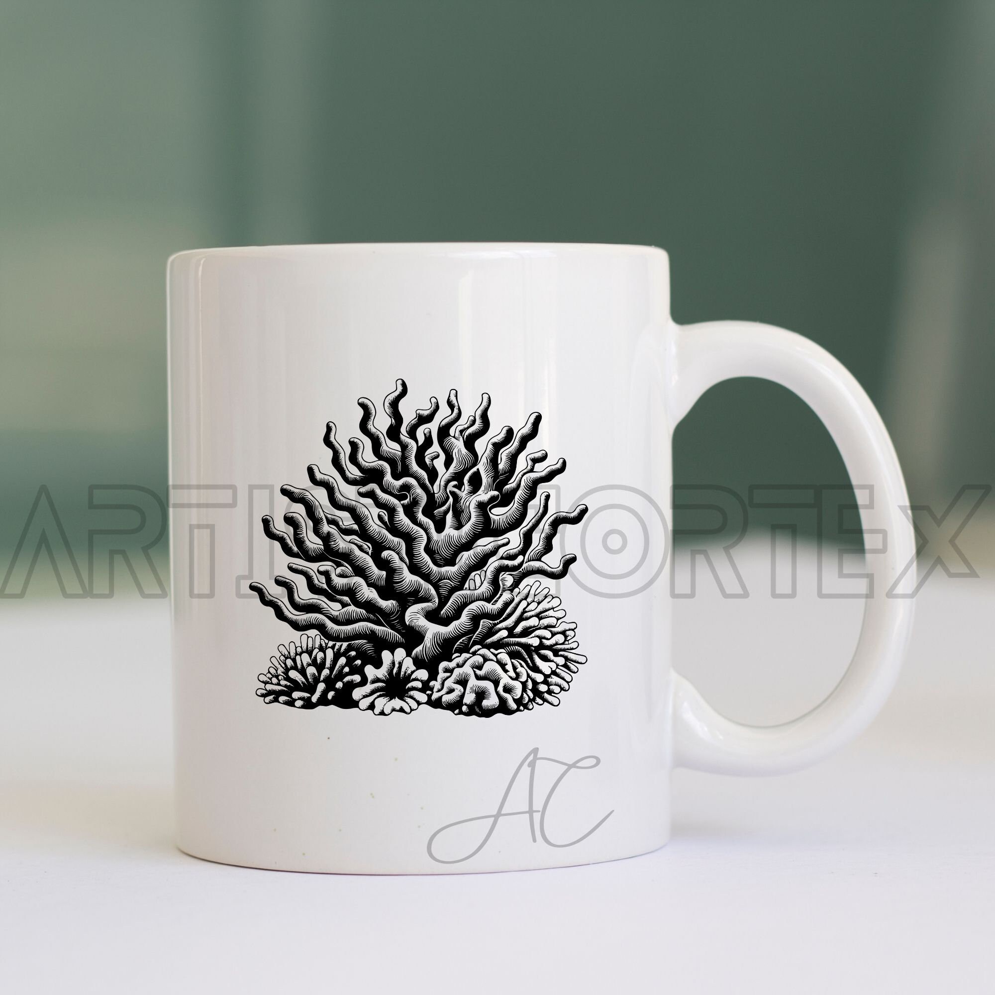 Corals SVG Bundle, Corals PNG, Coral Clipart, Hand Drawn Corals ...