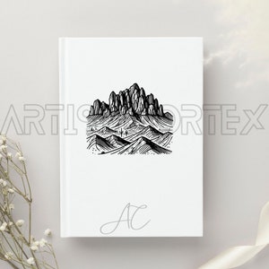 Superstition Mountains SVG Bundle, Mountains PNG ,hand Drawn ...