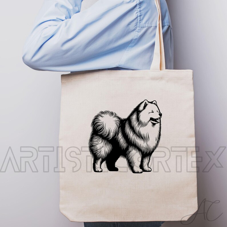 Samoyed SVG Bundle, Samoyed Head PNG ,samoyed Puppy Clipart, Hand Drawn ...