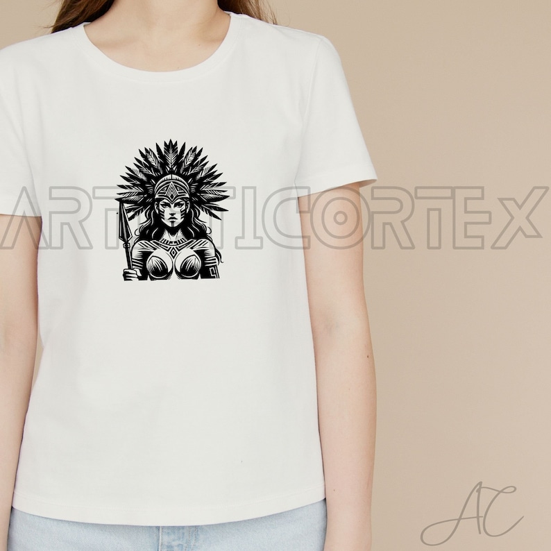 Amazon Warrior SVG Bundle, Amazon Woman PNG, Amazons Clipart, Hand ...