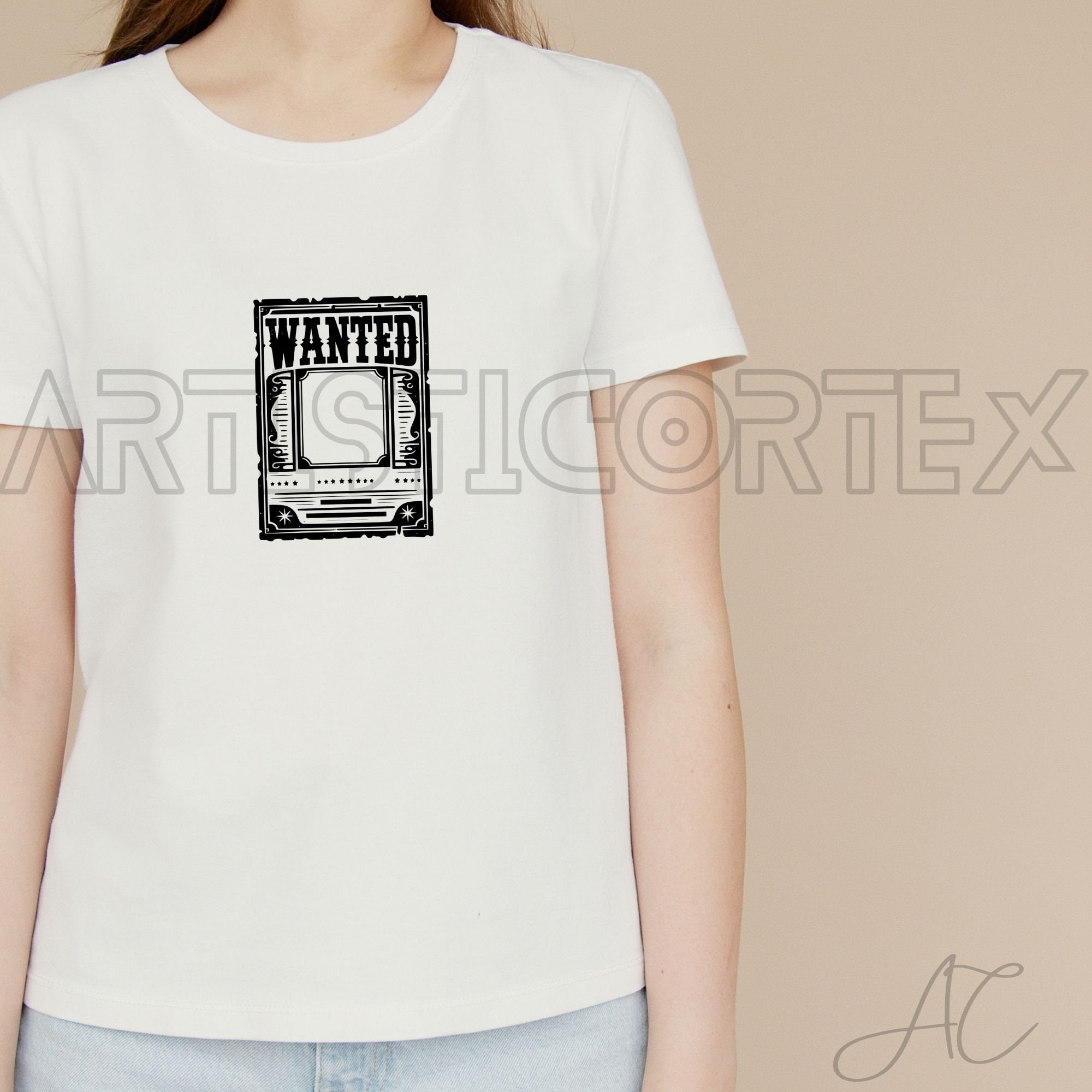 Wanted Poster SVG Bundle, Western Wanted Poster PNG, Wanted Frame ...