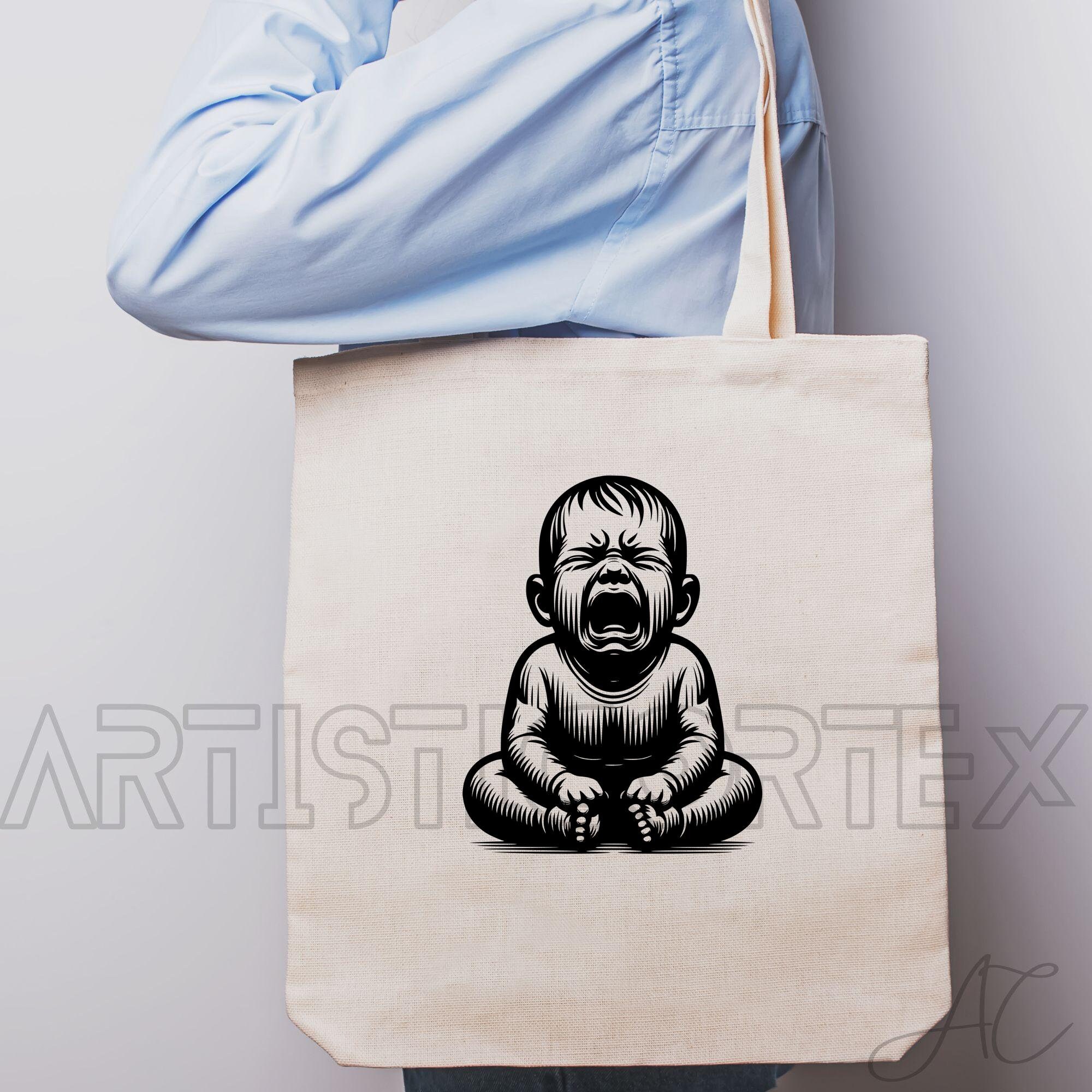 Crying Baby SVG Bundle,baby PNG ,sad Baby Clipart, Hand Drawn Crying ...