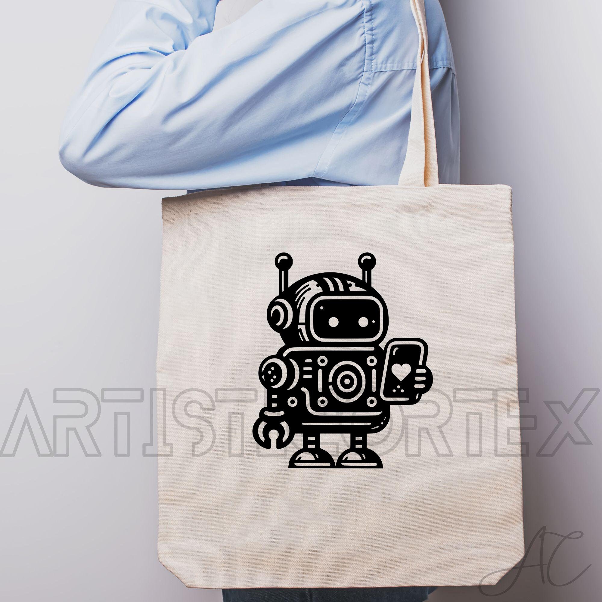 Robot SVG Bundle, Cute Robot PNG ,funny Robot Clipart, Hand Drawn Cute ...