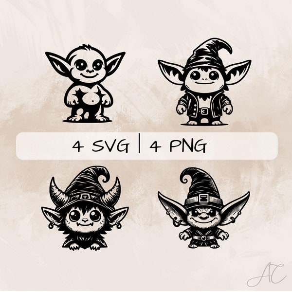 Goblin Svg - Etsy