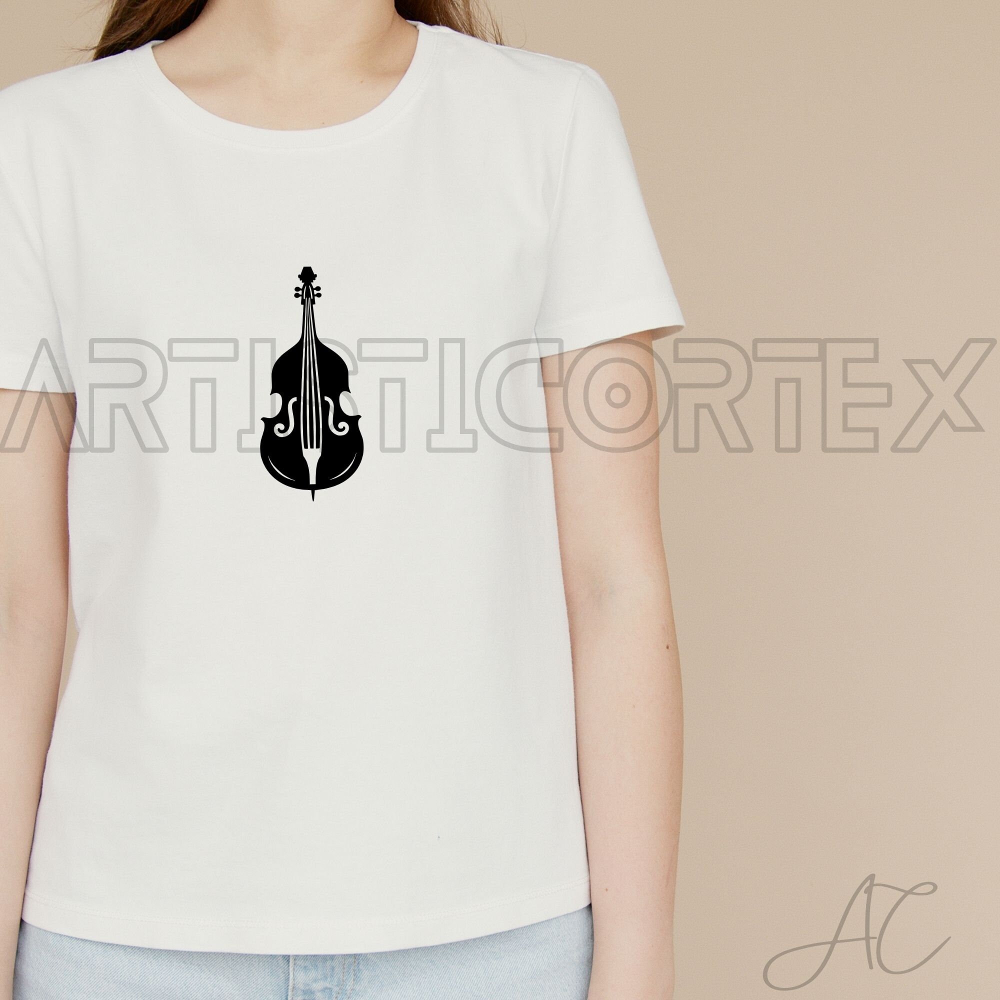 Double Bass Svg Bundle Bass Png Contrabass Clipart Hand Etsy