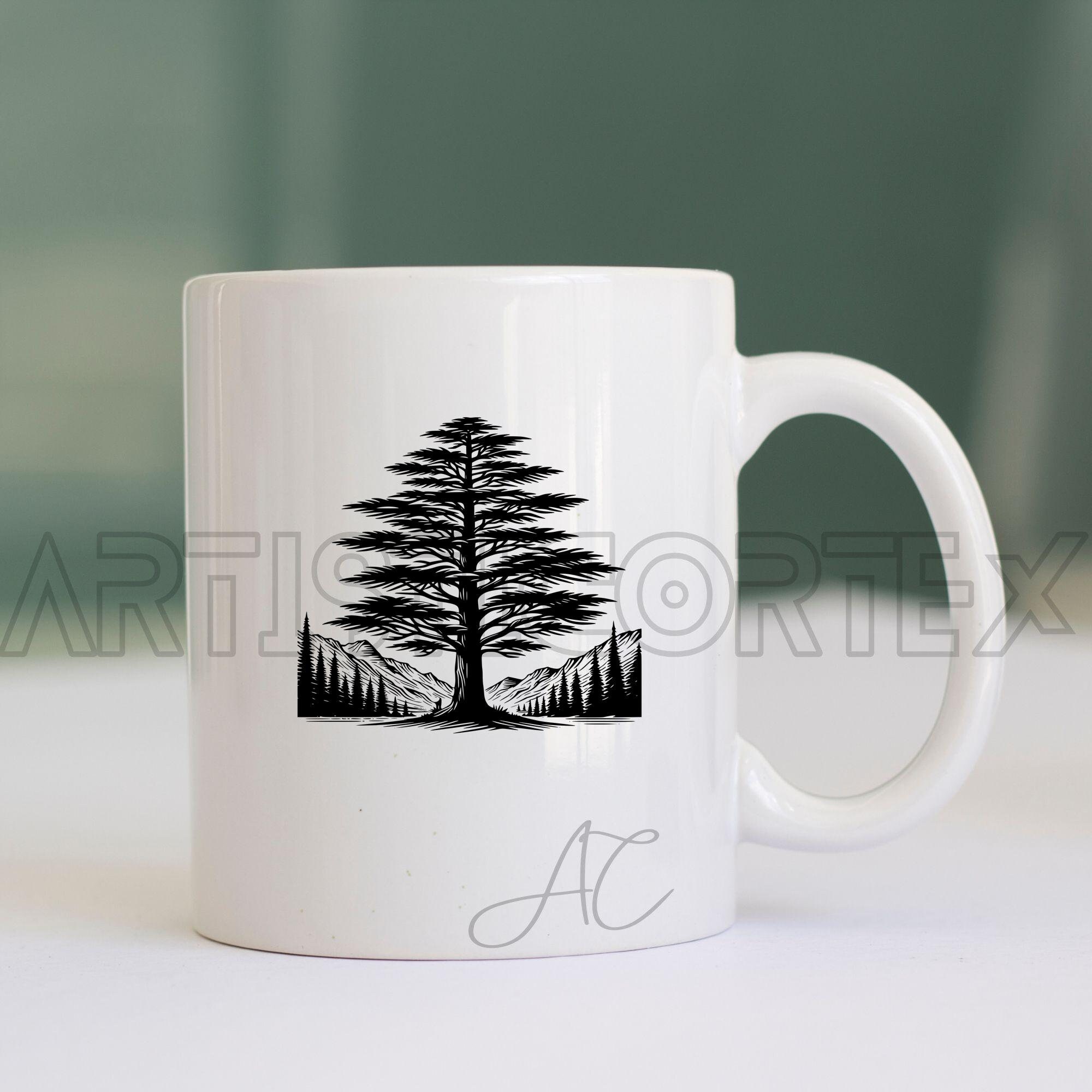 Cedar Tree SVG Bundle, Cedar Tree in Forest PNG ,cedar Tree With Heart ...