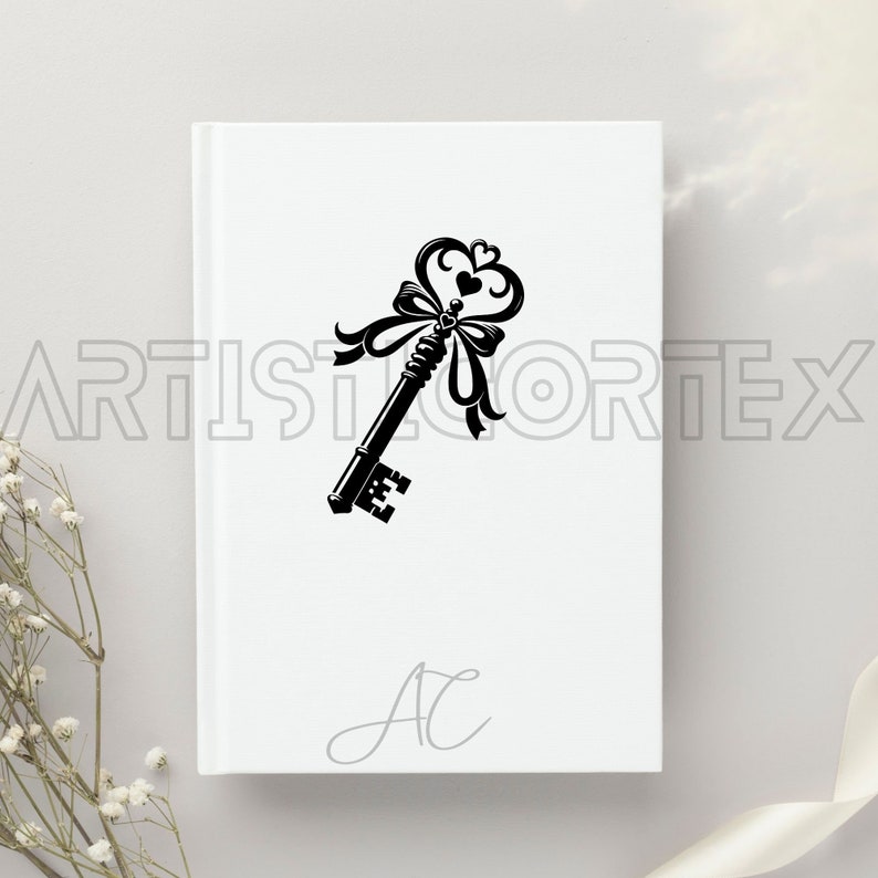 Key SVG Bundle, Key With Heart PNG, Key With Wings Clipart, Hand Drawn ...