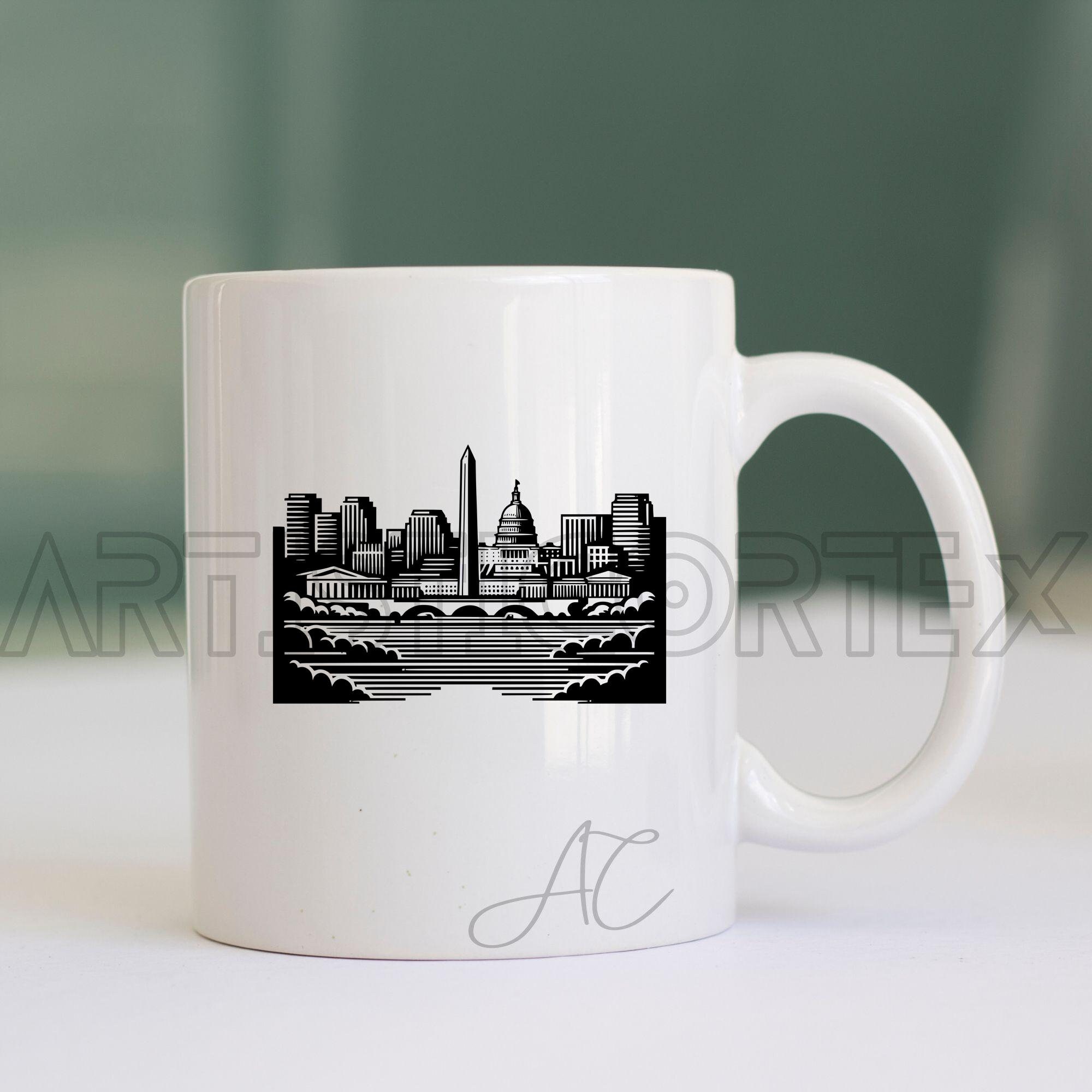 Washington SVG Bundle, Washington D.C. Skyline PNG ,D.C. Capitol ...