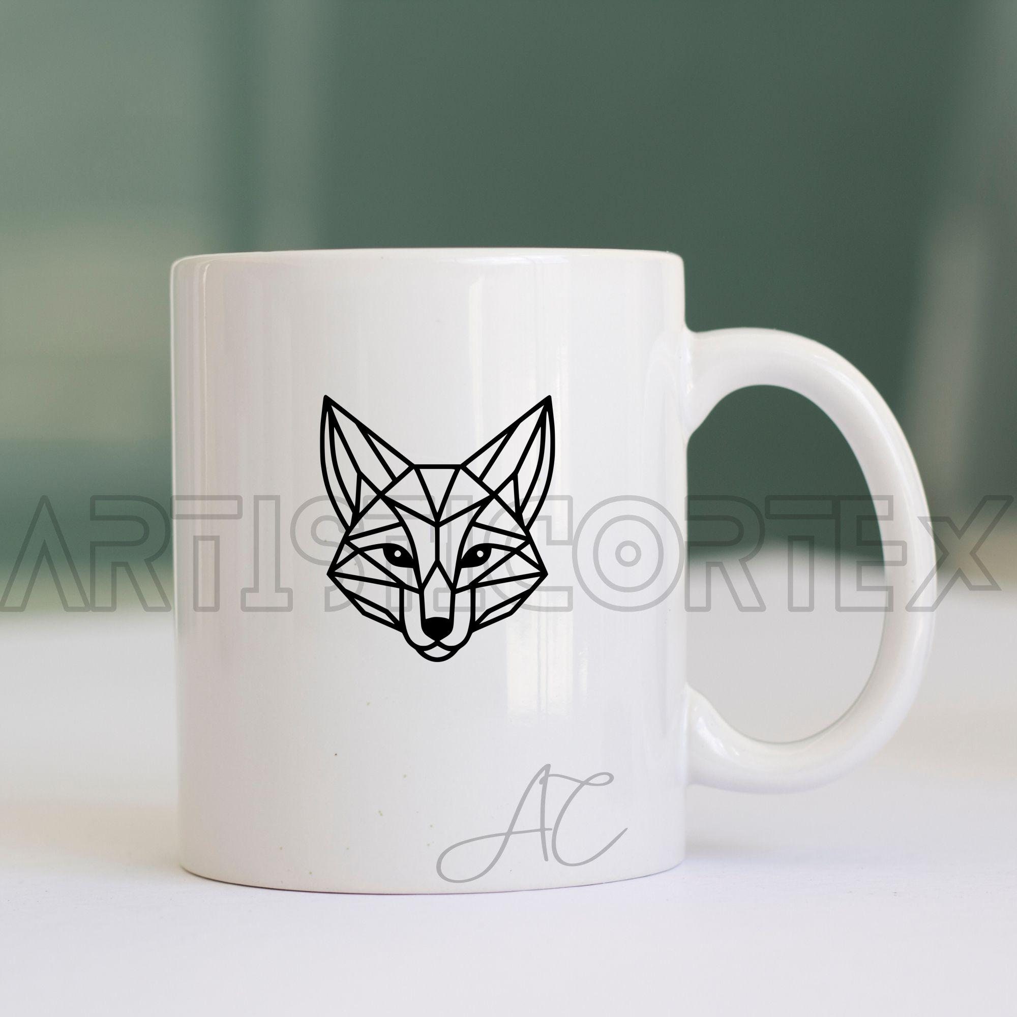 Fox SVG Bundle, Geometric Fox PNG, Geometric Fox Face Clipart, Hand ...