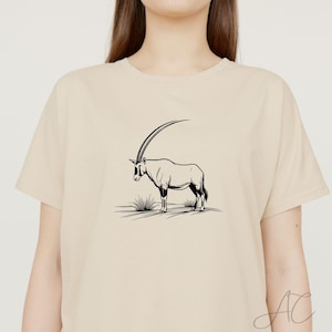 Oryx SVG Bundle, Oryx Face PNG , Floral Oryx Clipart, Hand Drawn Oryx ...