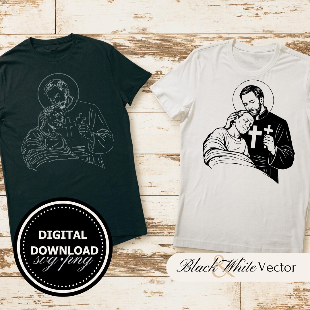 Saint Camillus De Lellis SVG Bundle, St Camillus PNG, St Camillus ...