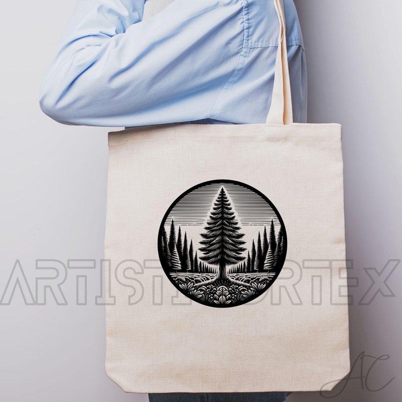 Cedar Tree SVG Bundle, Cedar Tree in Forest PNG ,cedar Tree With Heart ...