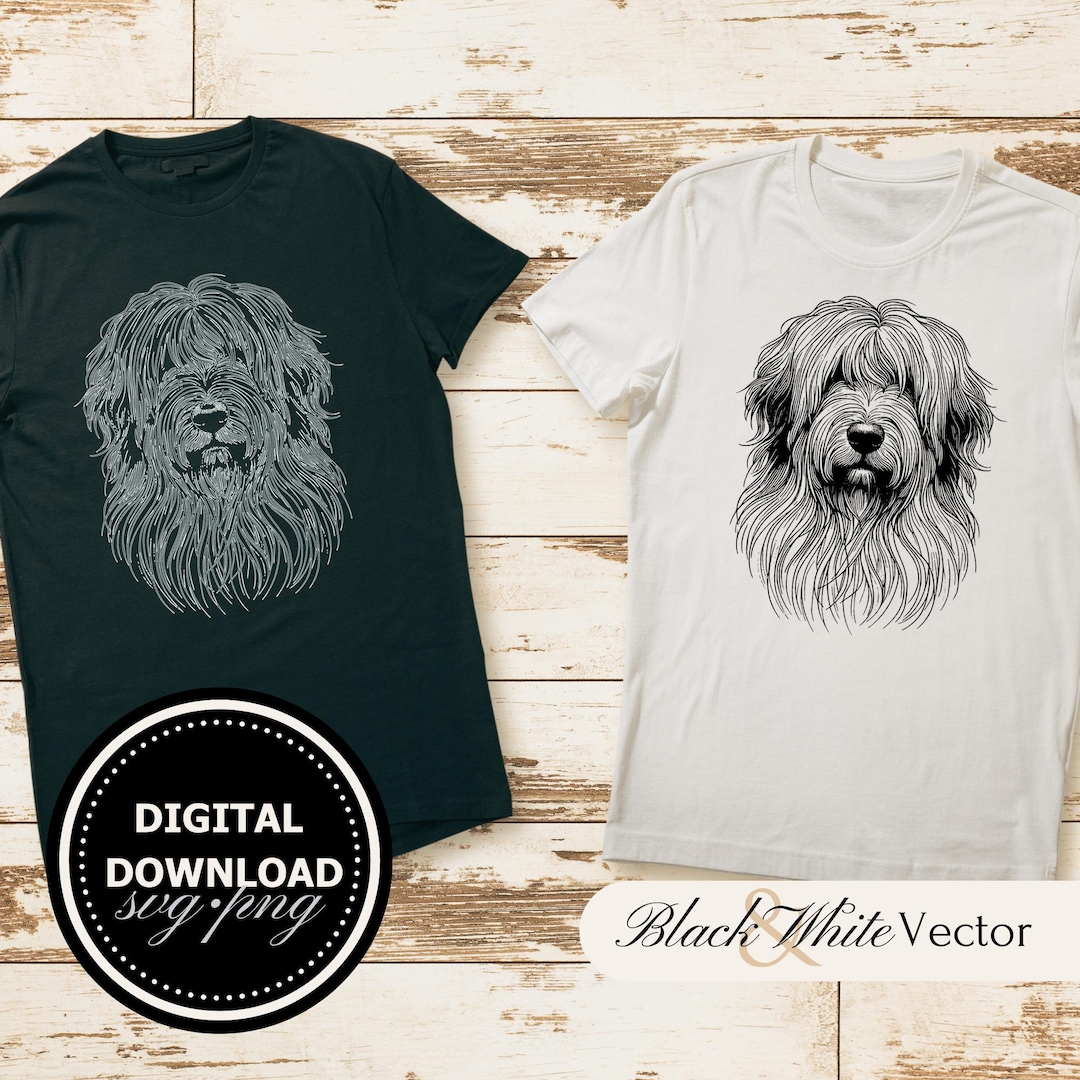 Bergamasco SVG Bundle, Knut Dog PNG, Bergamasco Shepherd Dog Clipart ...