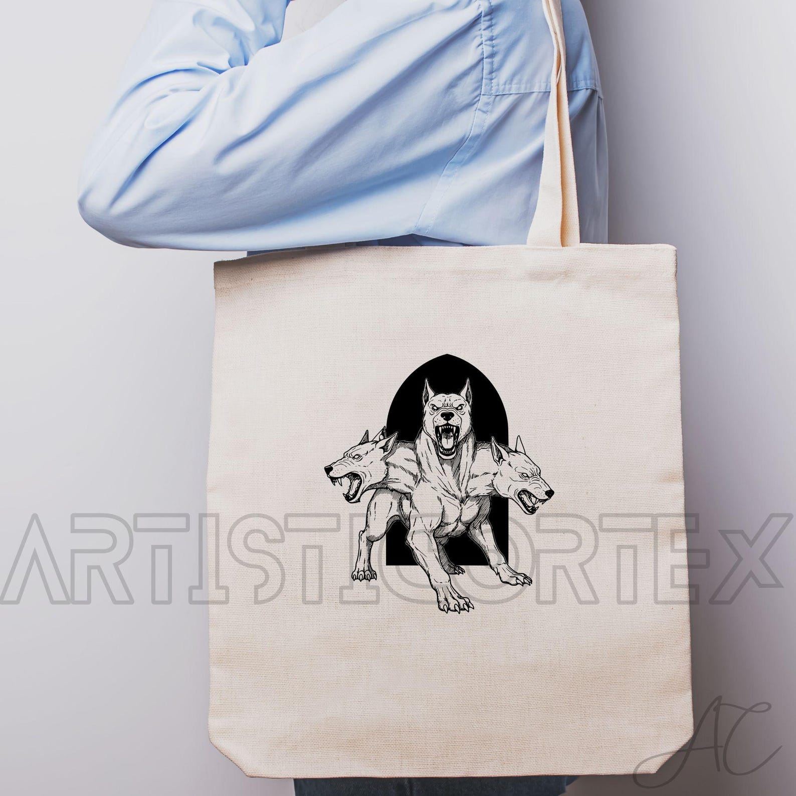 Cerberus SVG Bundle, Cerberus Dog PNG ,cerberus Clipart, Hand Drawn ...