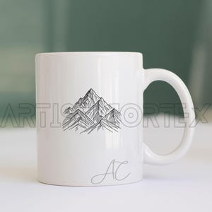 K2 SVG Bundle, K2 Mountain PNG , Mountain Clipart, Hand Drawn K2 ...