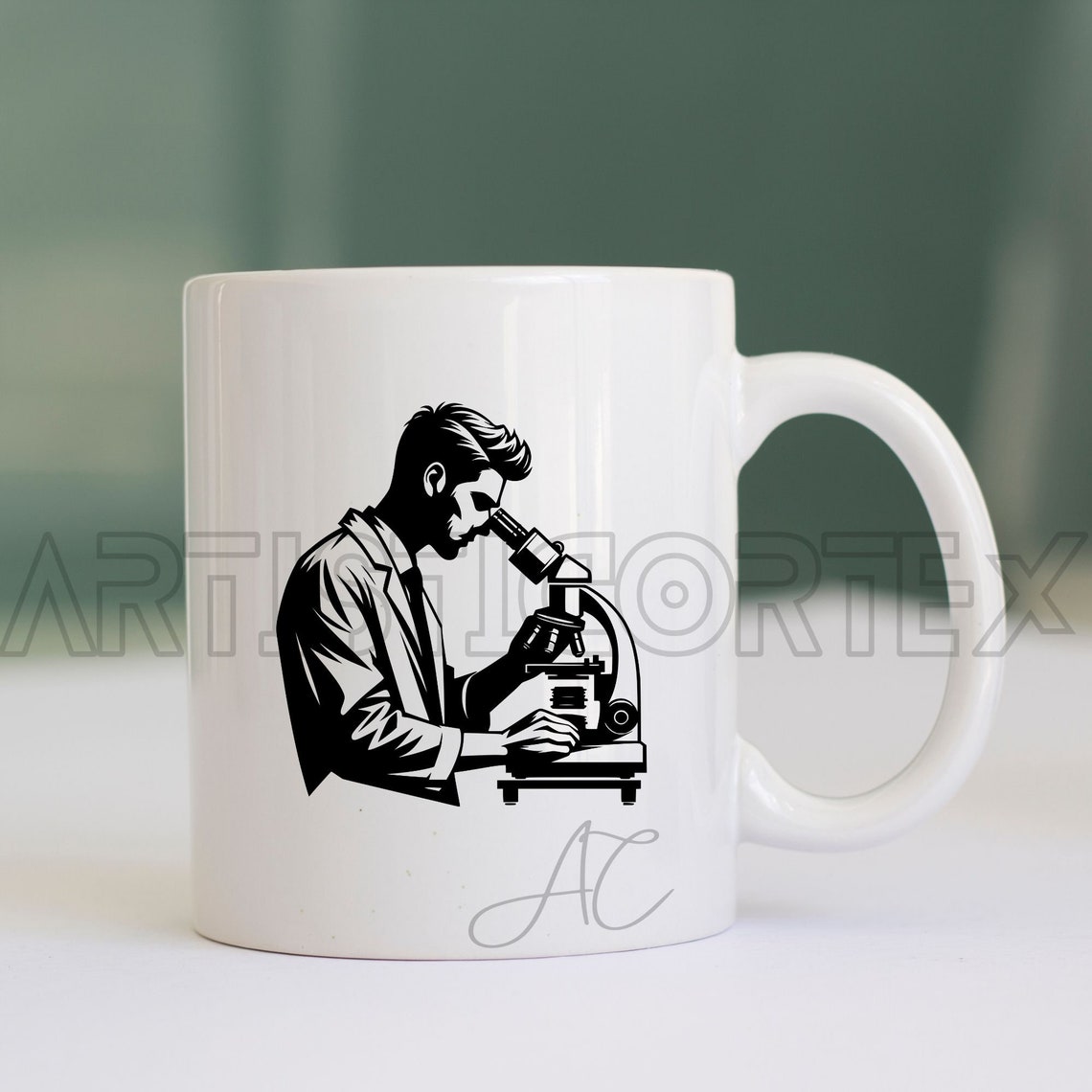 Microscope SVG Bundle, Microscope With Petri Dish PNG, Microscope and ...