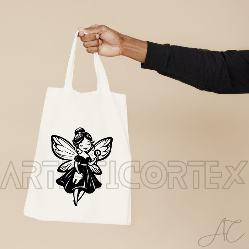 Tooth Fairy SVG Bundle, Tooth PNG, Fairy Clipart, Hand Drawn Tooth ...