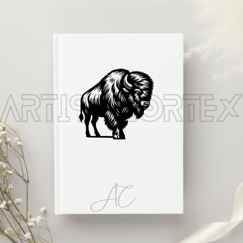 Bison SVG Bundle, Bison in Bathtub PNG, Bison in Snow Clipart, Hand ...