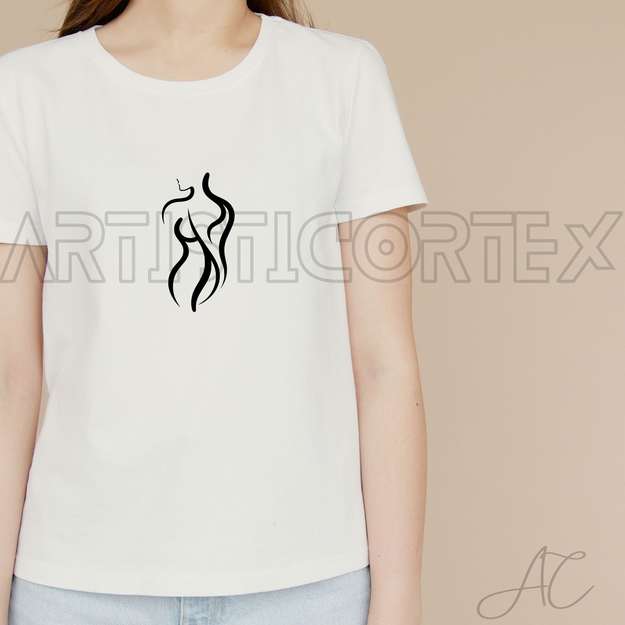 Line Art Body SVG Bundle, Body PNG, Artistic Body Clipart, Hand Drawn ...