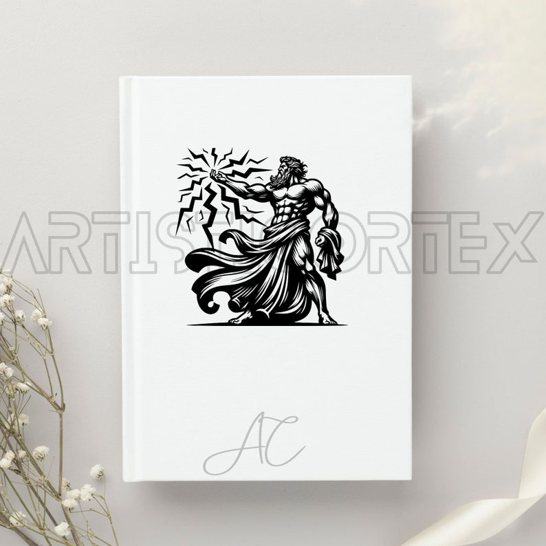 Zeus SVG Bundle God of Lightning PNG Mythology Clipart Hand - Etsy