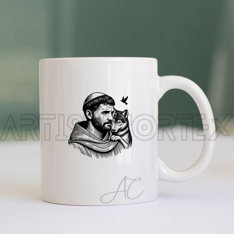 St Francis SVG Bundle, Saint Francis of Assisi PNG, Saint Francis ...
