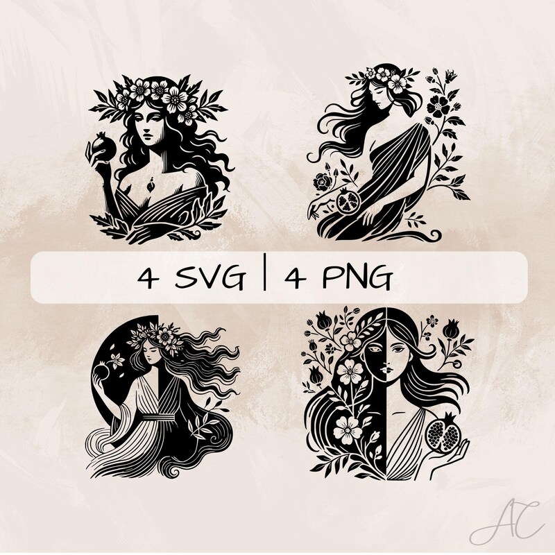 Persephone Art Drawings - Etsy