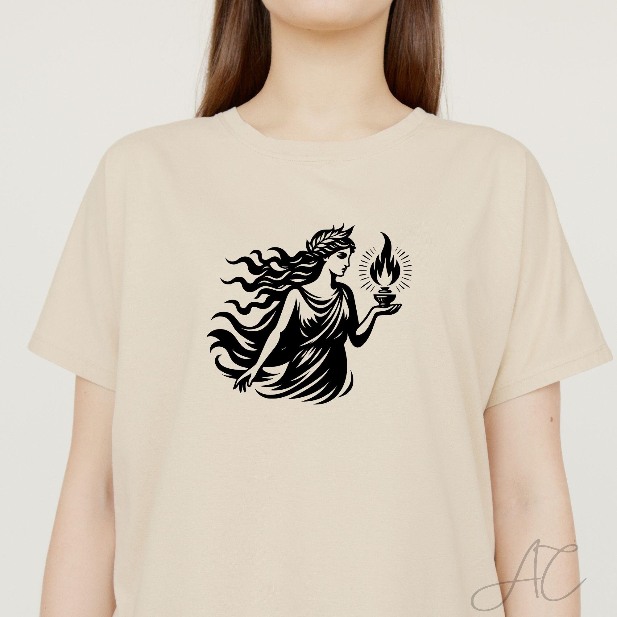 Hestia SVG Bundle, Goddess Hestia PNG , Greek Mythology Clipart, Hand ...