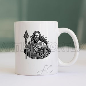 Lugh SVG Bundle, Lugh Celtic God PNG , Celtic Mythology Clipart, Hand ...