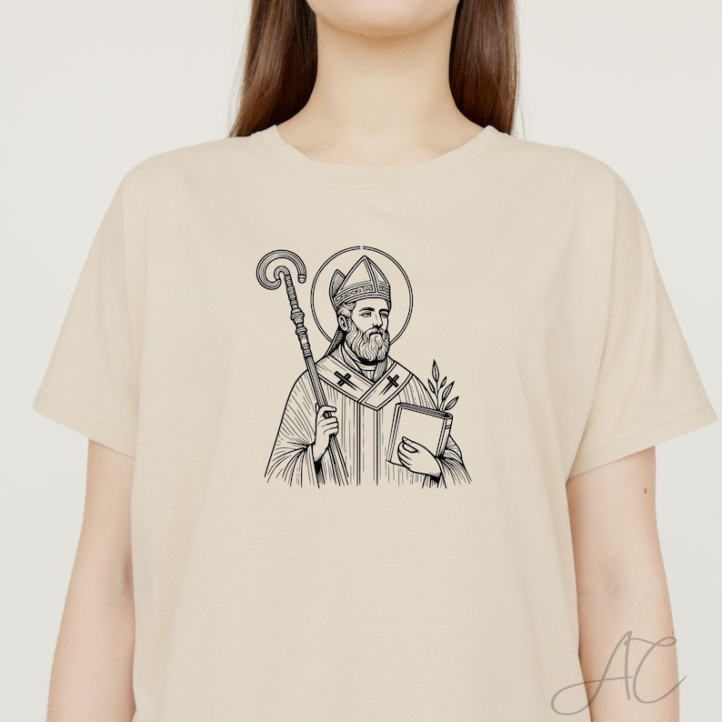 Saint Cyprian SVG Bundle, St Cyprian PNG , Catholic Clipart, Hand Drawn ...