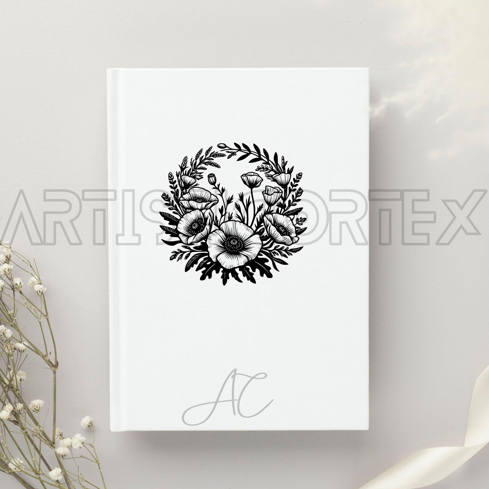 California Poppy SVG Bundle, Poppy Flower PNG , Poppy Wreath Clipart ...