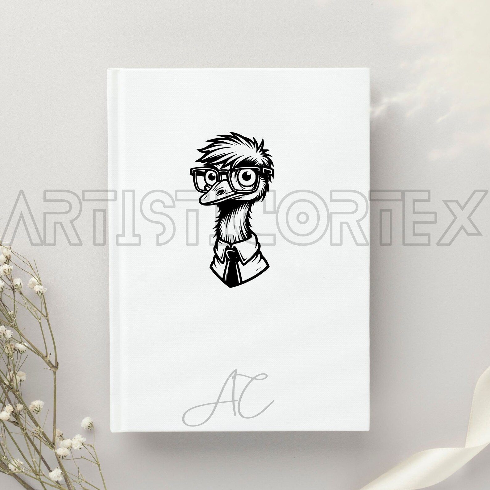 Emu SVG Bundle, Funny Emu PNG, Floral Emu Clipart, Hand Drawn Emu ...