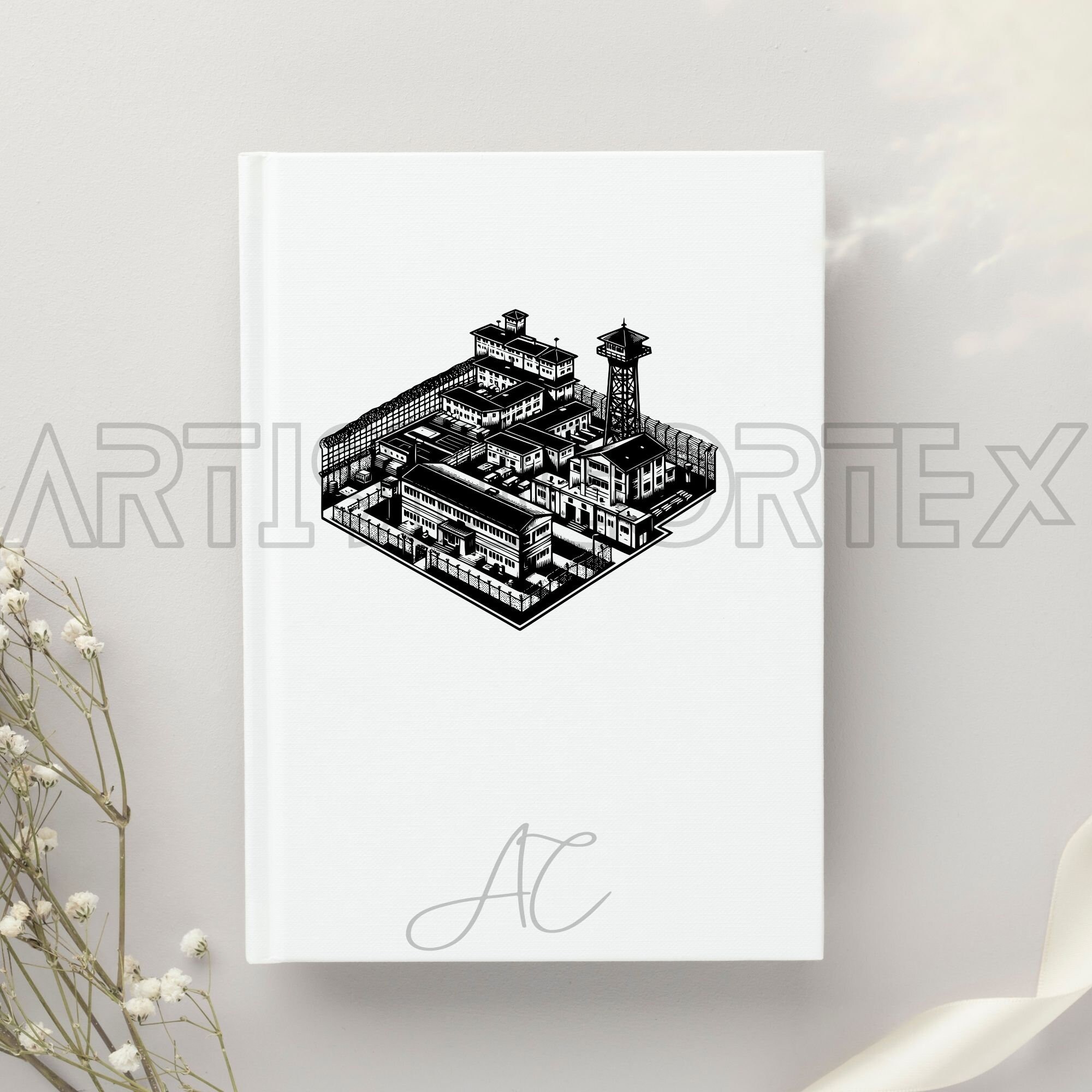 Prison SVG Bundle, Jail PNG, Prison Facility Clipart, Hand Drawn Prison ...