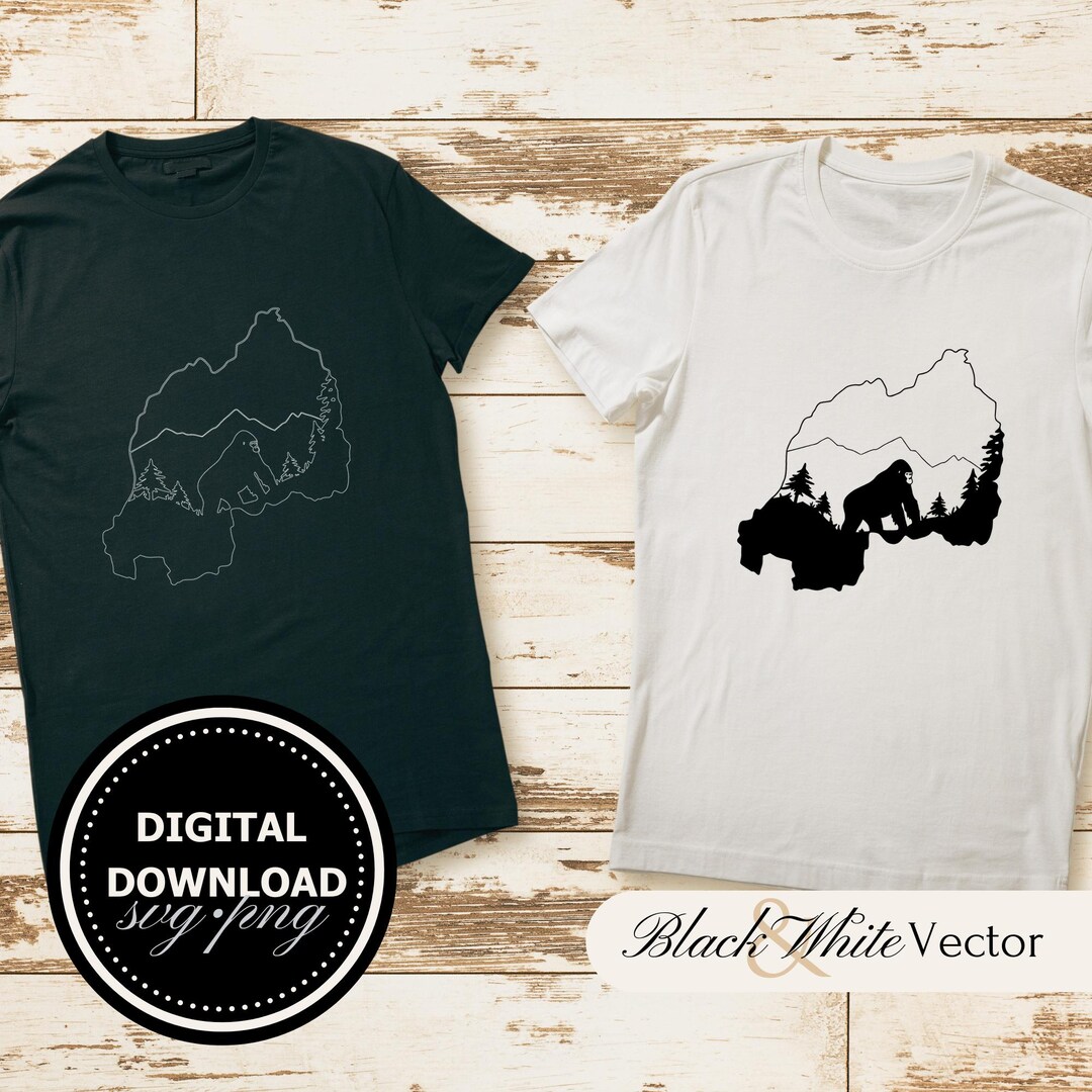 Rwanda SVG Bundle, Rwanda Outline PNG ,rwanda Map Clipart, Hand Drawn ...