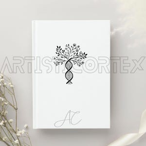 DNA SVG Bundle, Floral Dna PNG, Tree of Life Clipart, Hand Drawn Dna ...