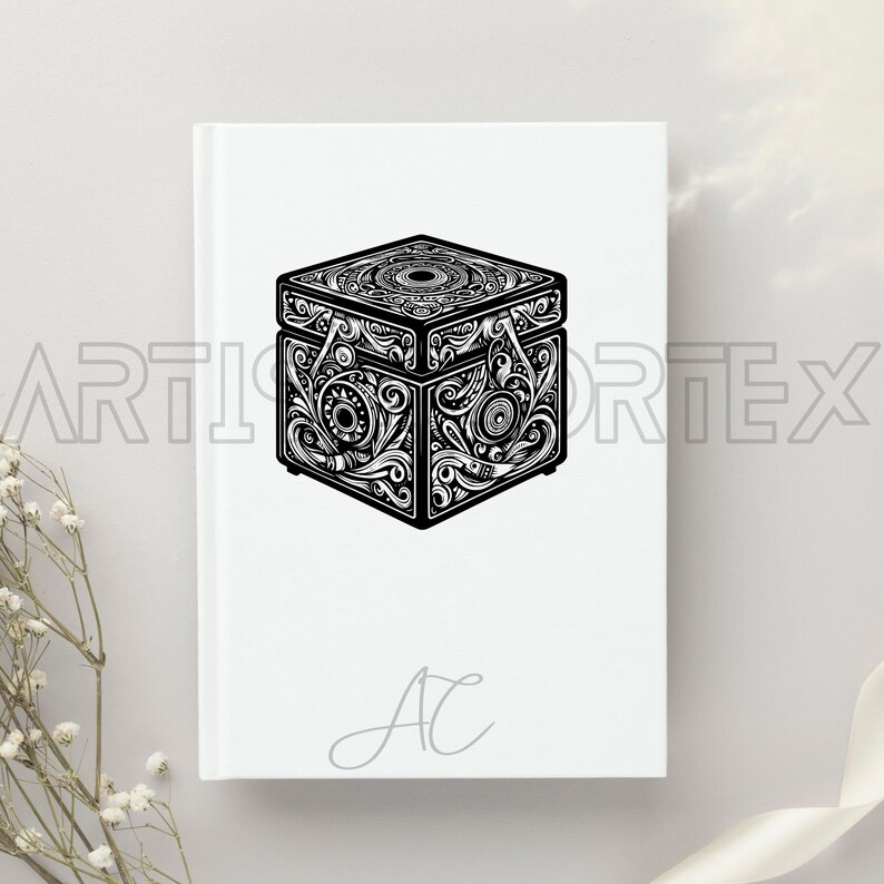 Pandora's Box SVG, Magic Box SVG, Box of Magic SVG, Vector, Hand Drawn ...