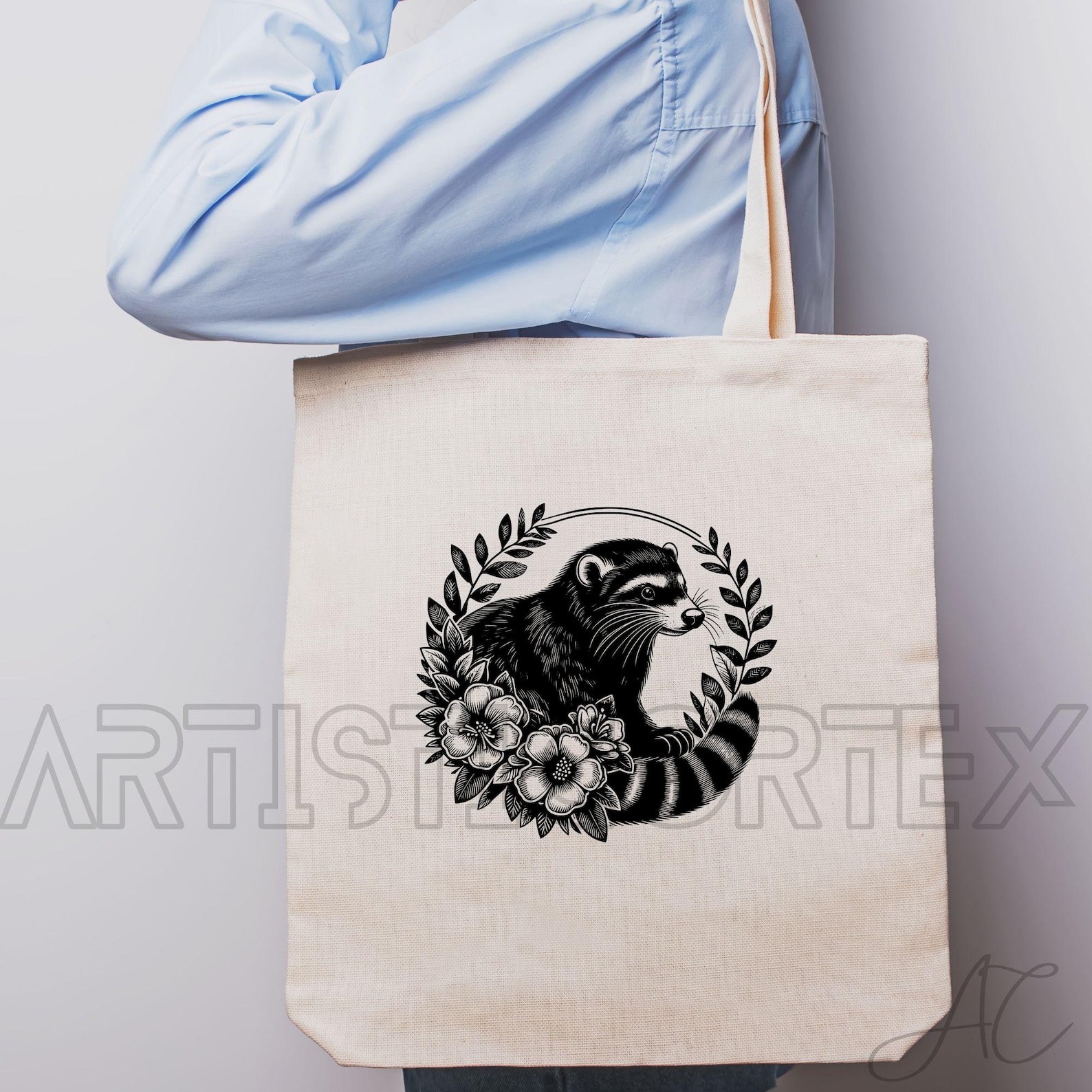 Binturong SVG Bundle, Bearcat PNG ,binturong Clipart, Hand Drawn ...