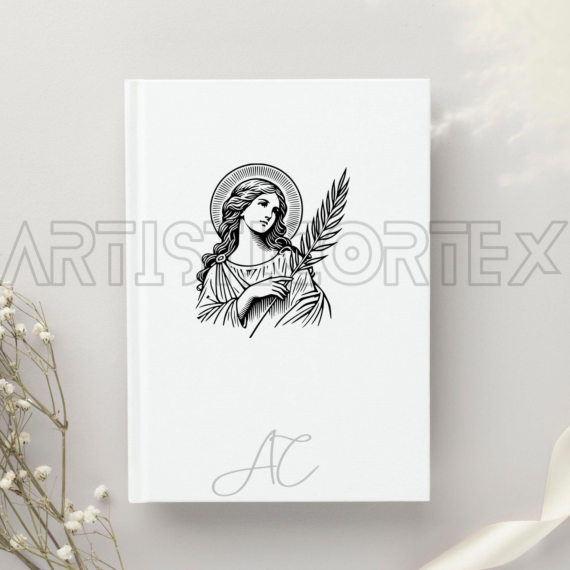Saint Agatha SVG Bundle, St Agatha PNG , Patron Saint of Nurses Clipart ...