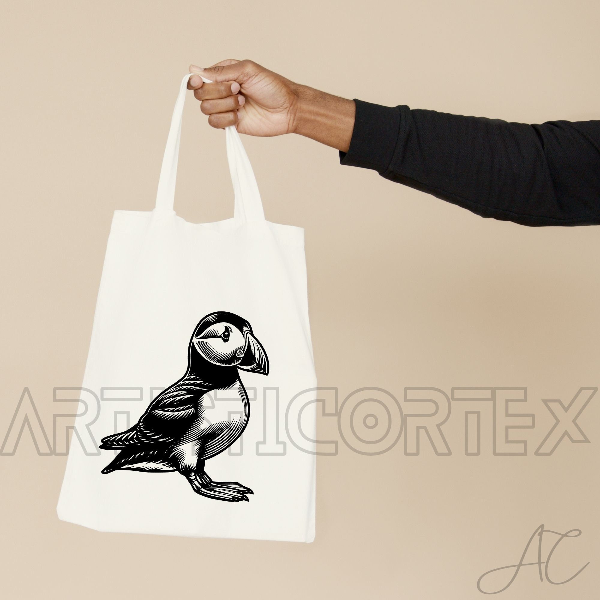 Puffin SVG Bundle, Cute Puffin PNG, Puffin Bird Clipart, Hand Drawn ...