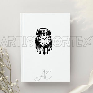 Melting Clock SVG Bundle, Clock PNG , Dripping Clock Clipart, Hand ...