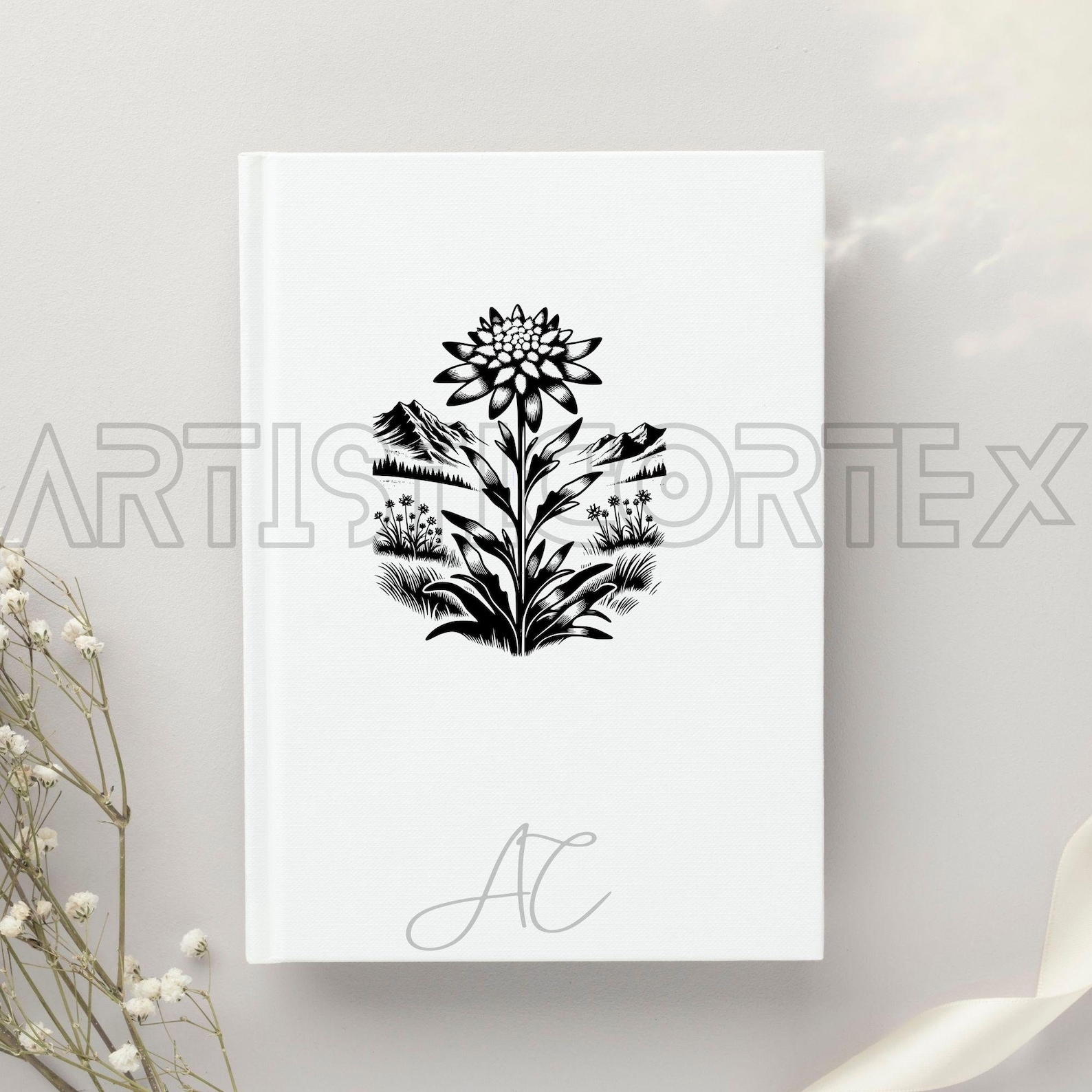 Edelweiss SVG Bundle, Edelweiss Flower PNG ,edelweiss Scene Clipart ...