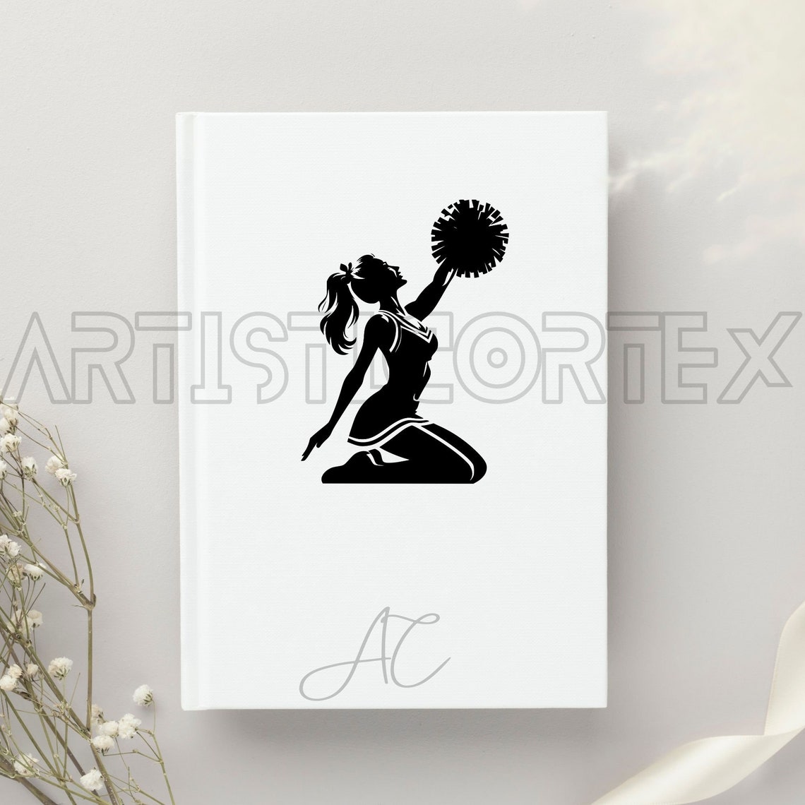 Cheerleader SVG Bundle, Cheer PNG, Cheerleading Clipart, Hand Drawn ...