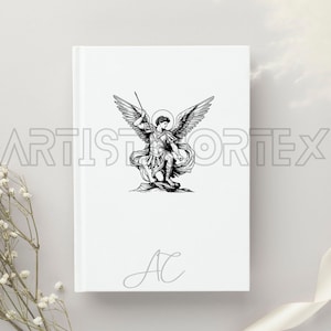 Archangel Michael SVG Bundle, Saint Michael PNG, Michael and Sword Clipart, Hand Drawn Michael ...