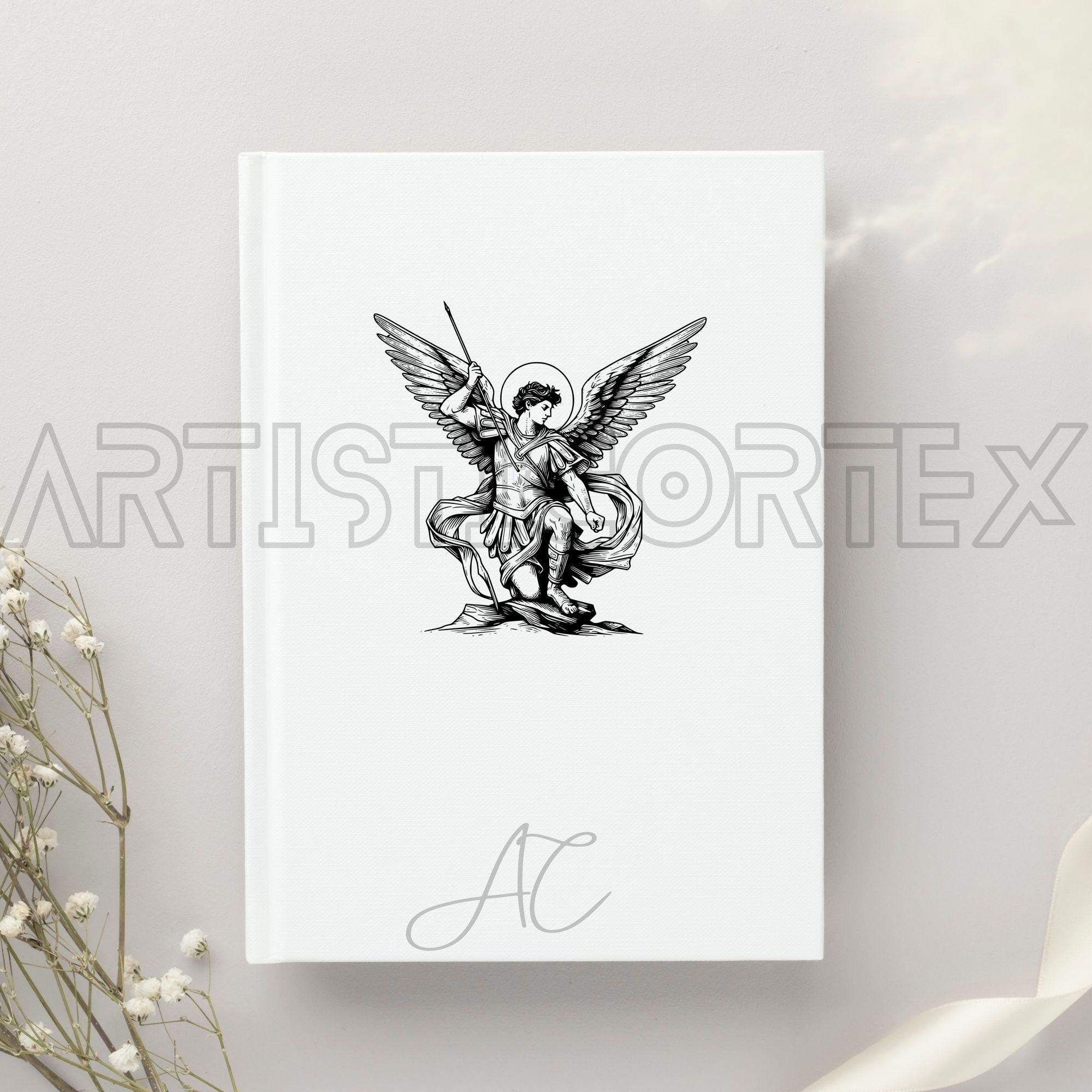 Archangel Michael SVG Bundle, Saint Michael PNG, Michael and Sword ...