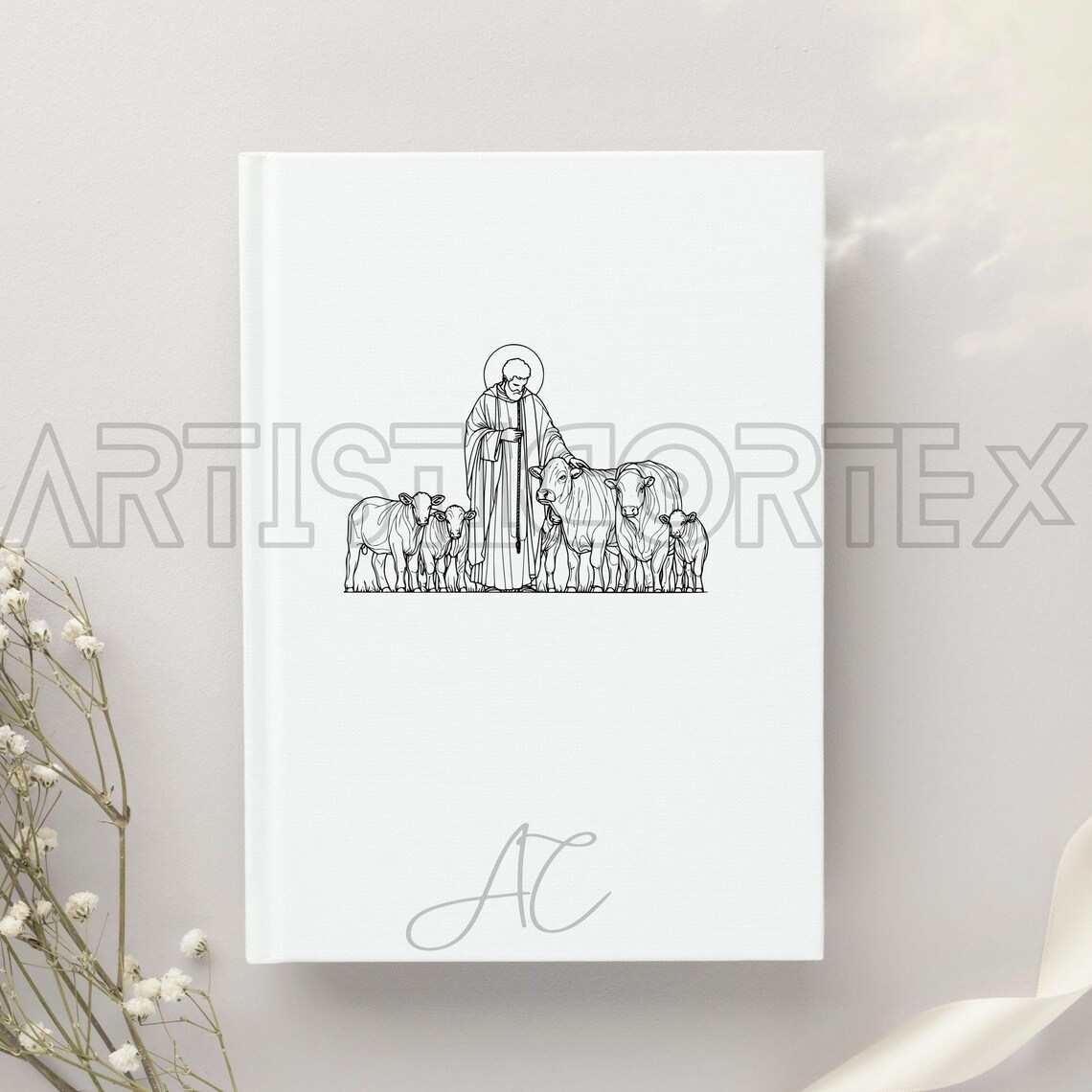 Saint Modestos SVG Bundle, Modestus of Jerusalem PNG, Patron St of ...