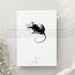 Rat SVG Bundle, Floral Rat PNG, Rat Clipart, Hand Drawn Rat Pictures ...