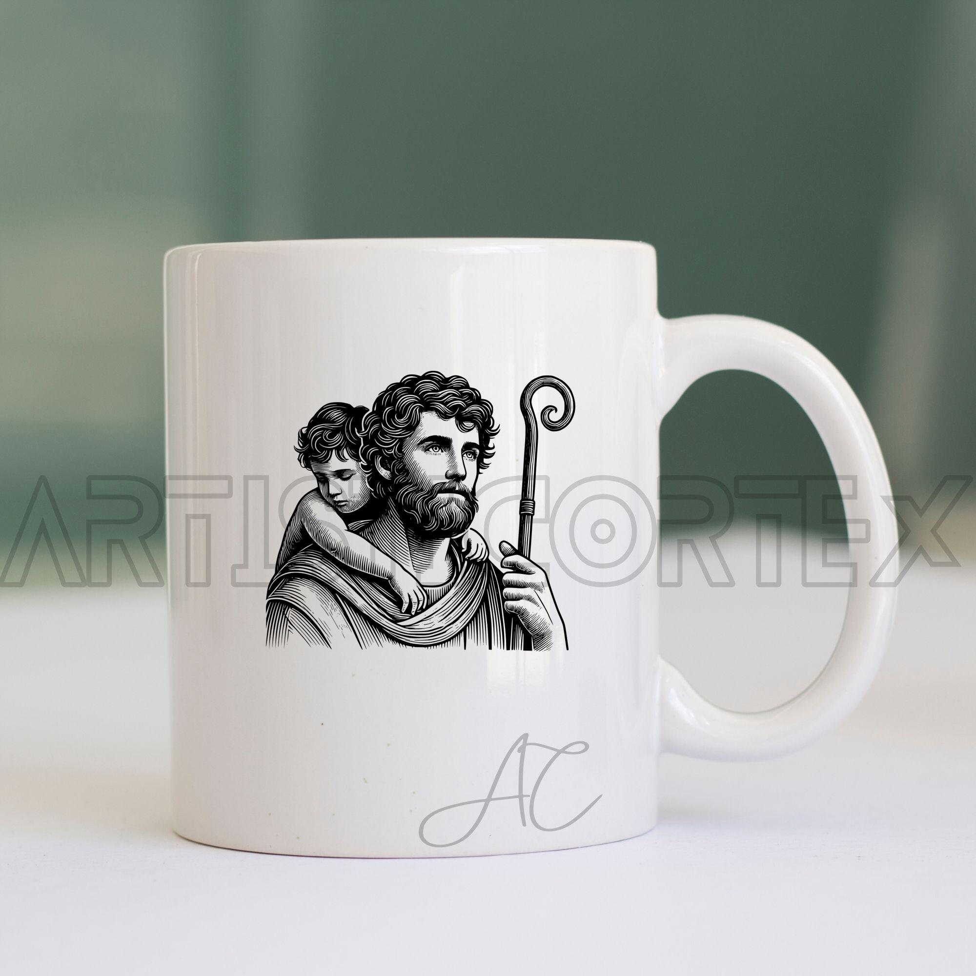 Saint Christopher SVG Bundle, Saint Christopher PNG, Saint Christopher ...